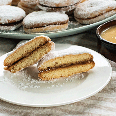 Chilenische Empolvados mit Dulce de Leche - Küchenmomente
