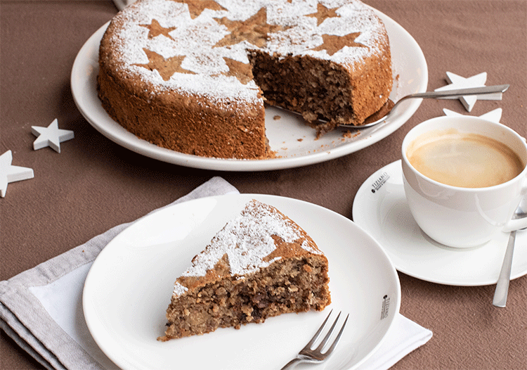 Saftiger Maronen-Nuss-Kuchen - Küchenmomente