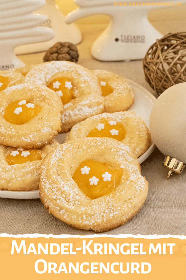 Mandel-Kringel mit Orangencurd - Küchenmomente