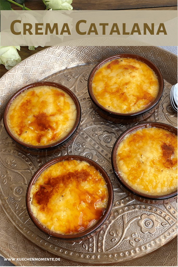 Crema Catalana - Katalanische Dessertcreme - Küchenmomente