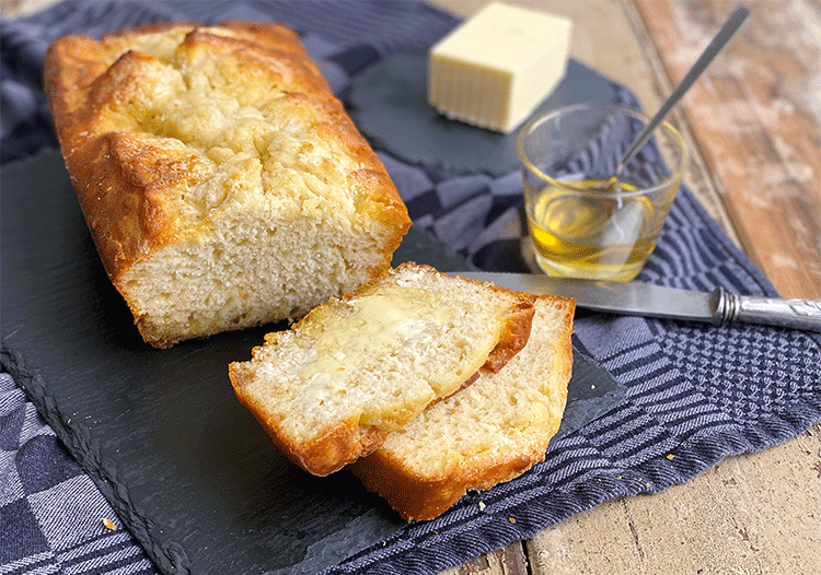 Schnelles Honig-Butter-Bier-Brot und Rezension "Das hippe Landkochbuch ...